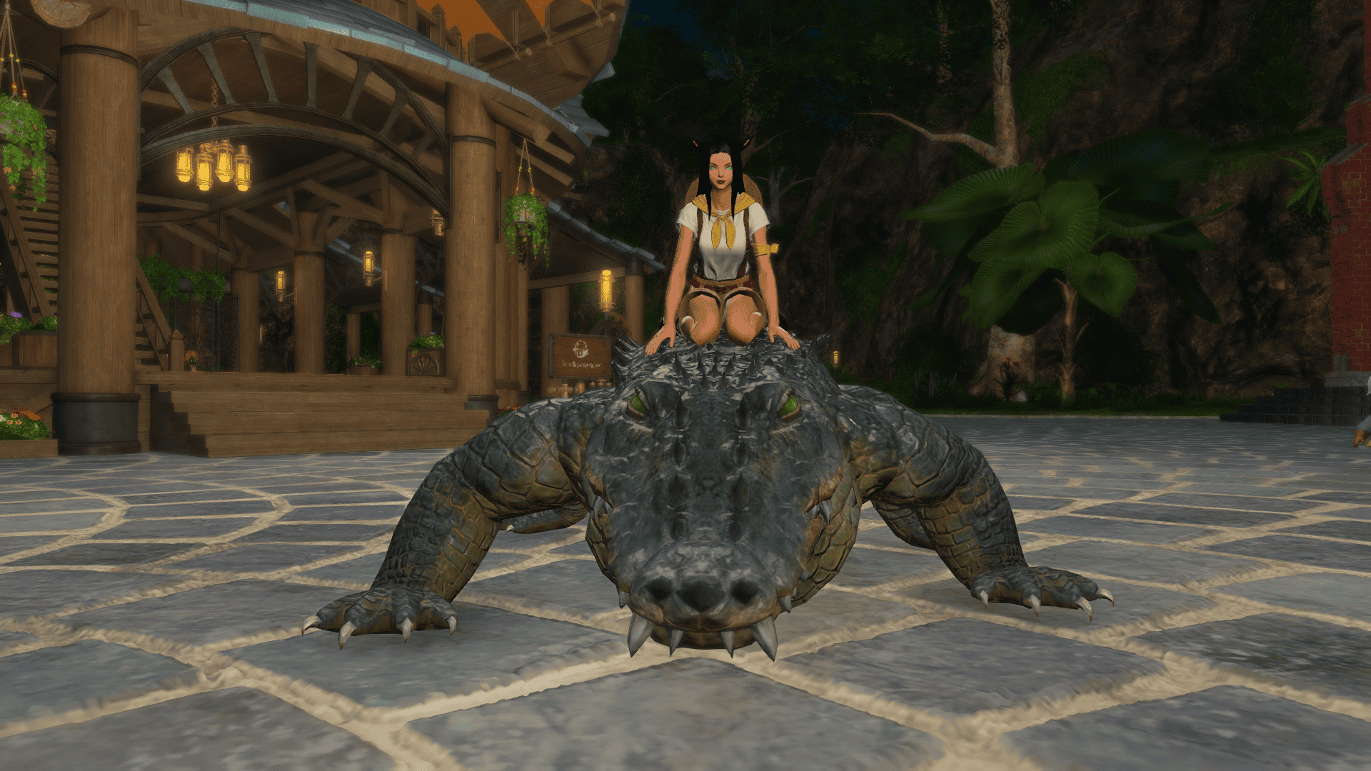 How To Get the Island Alligator and Island Buffalo in FFXIV